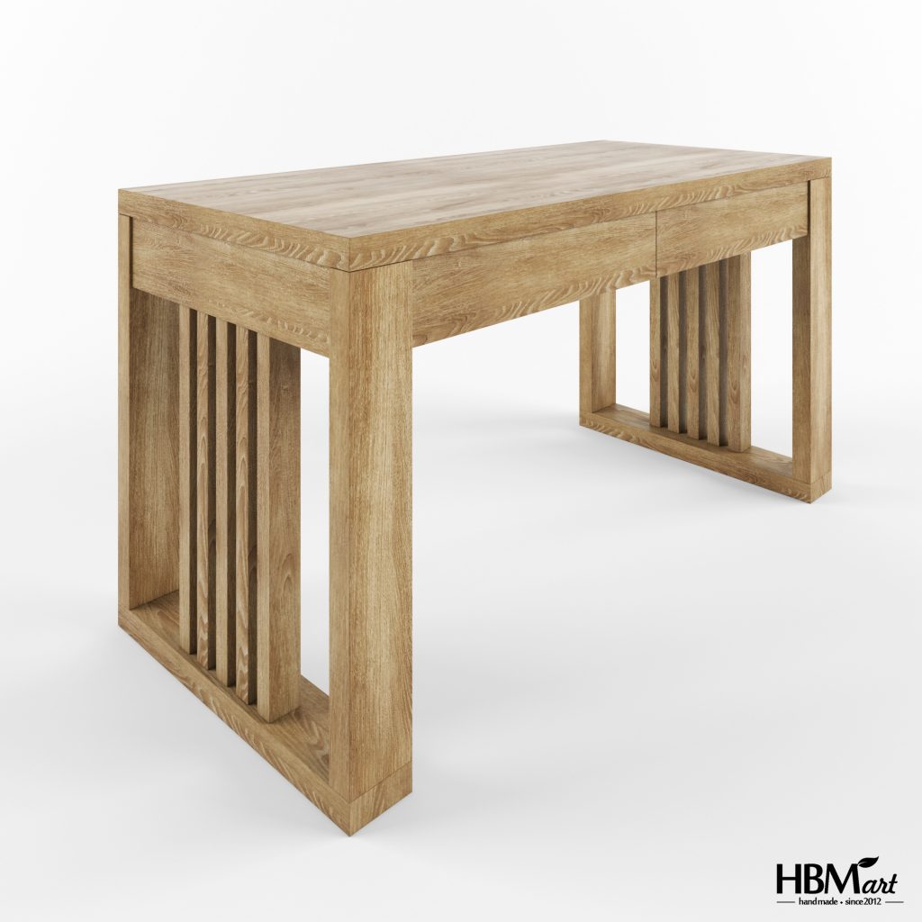 Рабочий стол OPIUM DESK - HBMart. Мебель из массива дуба